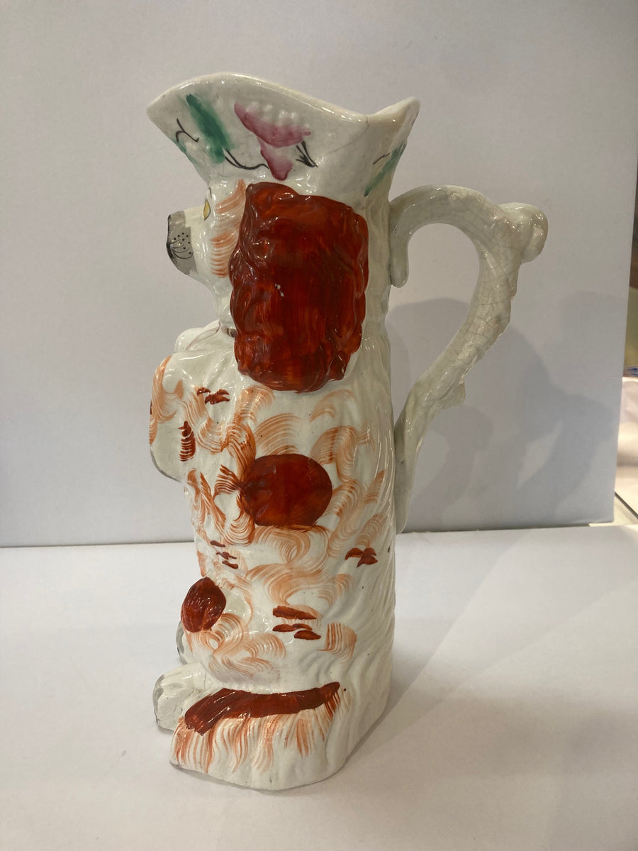 Staffordshire Dog Pitcher – Kofski Antiques