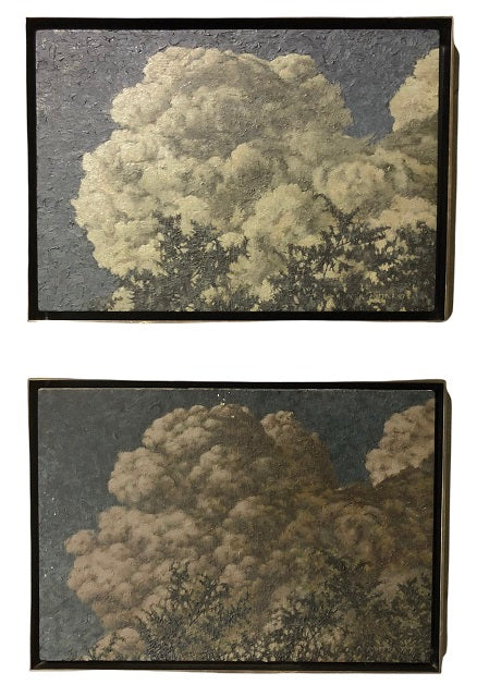 Cloud Paintings on Board by Anthony Mitri – Kofski Antiques