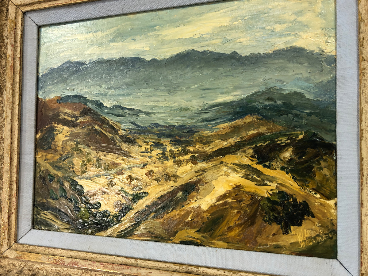 Seascape Painting on Board by Gene Grant – Kofski Antiques